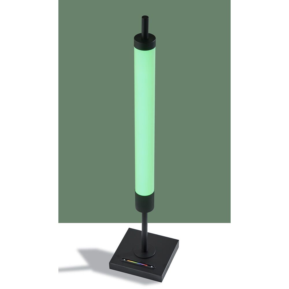 Adesso Collin LED Color Changing Table Lamp in Black | NFM