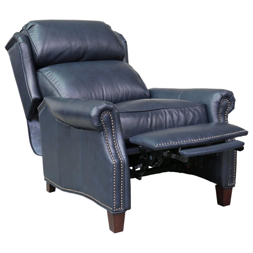 Barcalounger Meade Leather Recliner in Worthington Cognac | NFM