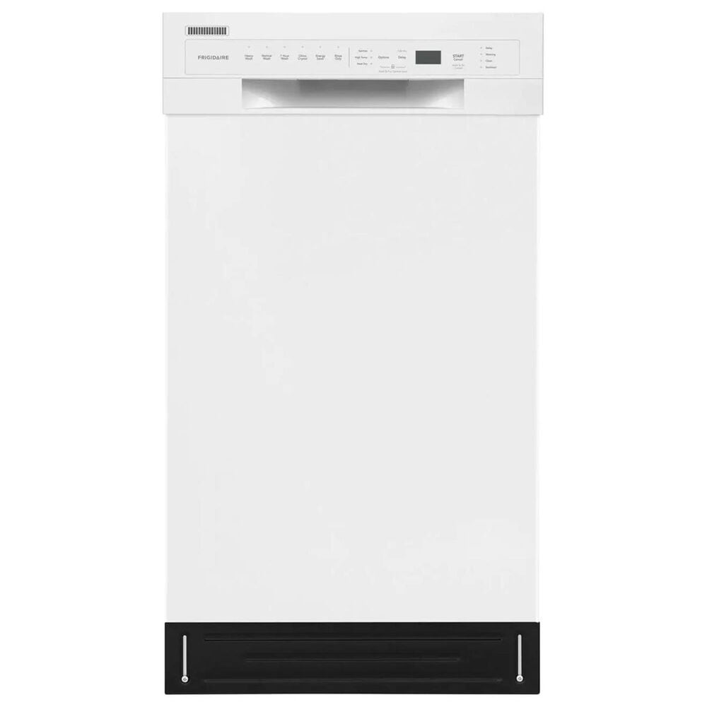 Frigidaire 18" Built-In Dishwasher in White | NFM