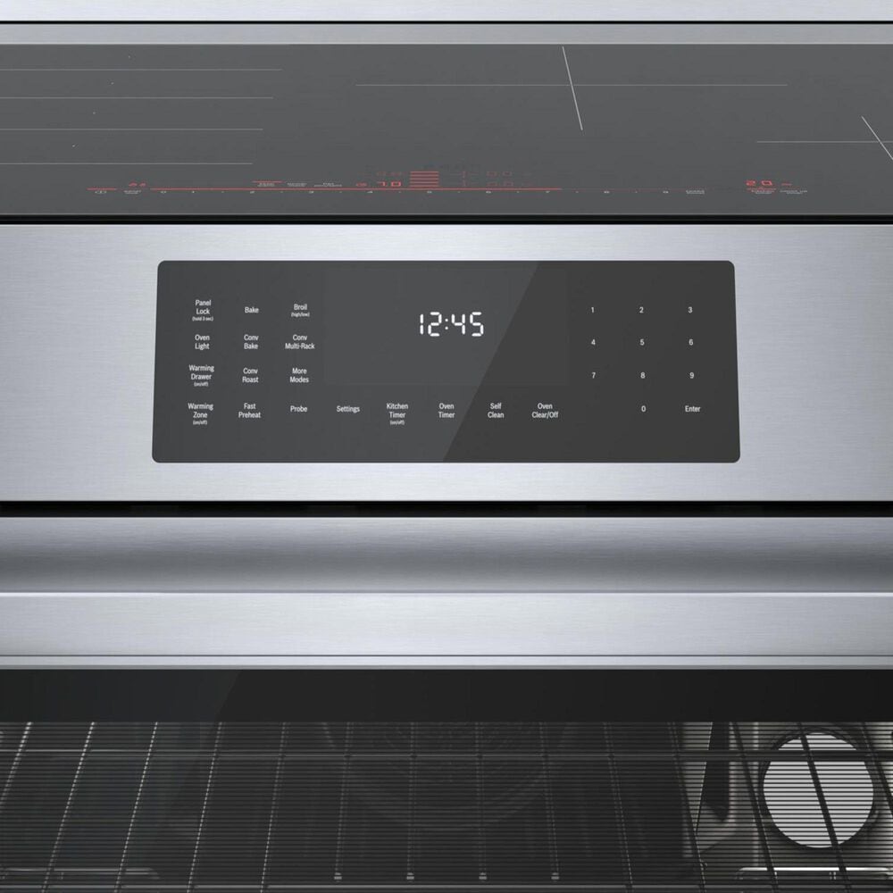 Bosch Benchmark 30" Slide-in Electric Induction Range in Stainless ...