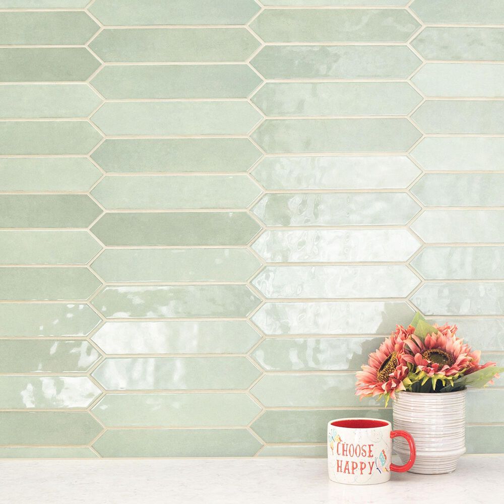 MS International Renzo Jade 2.5" x 13" Ceramic Tile | NFM