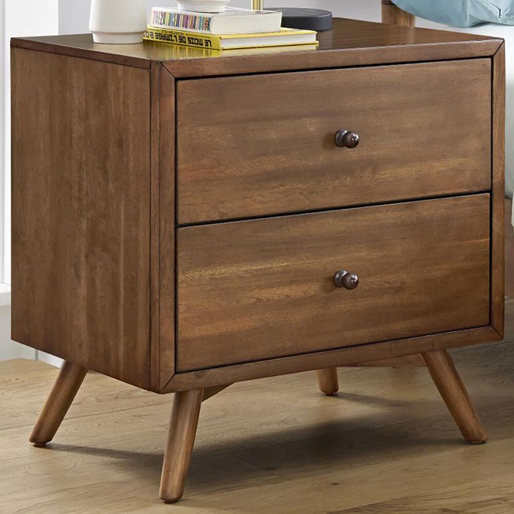 Martin Svensson Home 2-Drawer Nightstand in Cinnamon | NFM