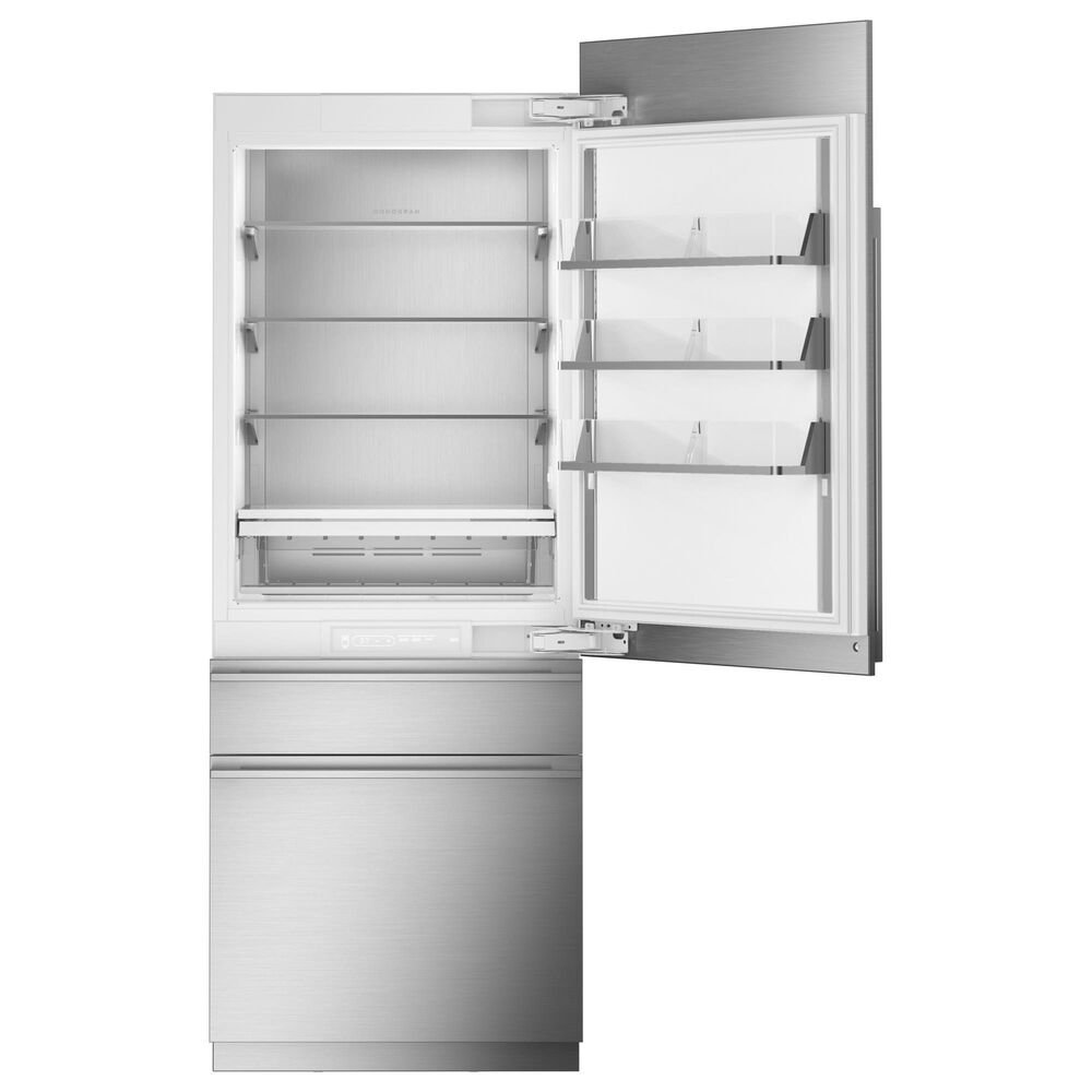 Monogram 30" Fully Integrated Customizable Refrigerator with Solid Door ...