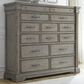 Chapel Hill Madison Ridge 14 Drawer Master Chest in Bluff Gray ...