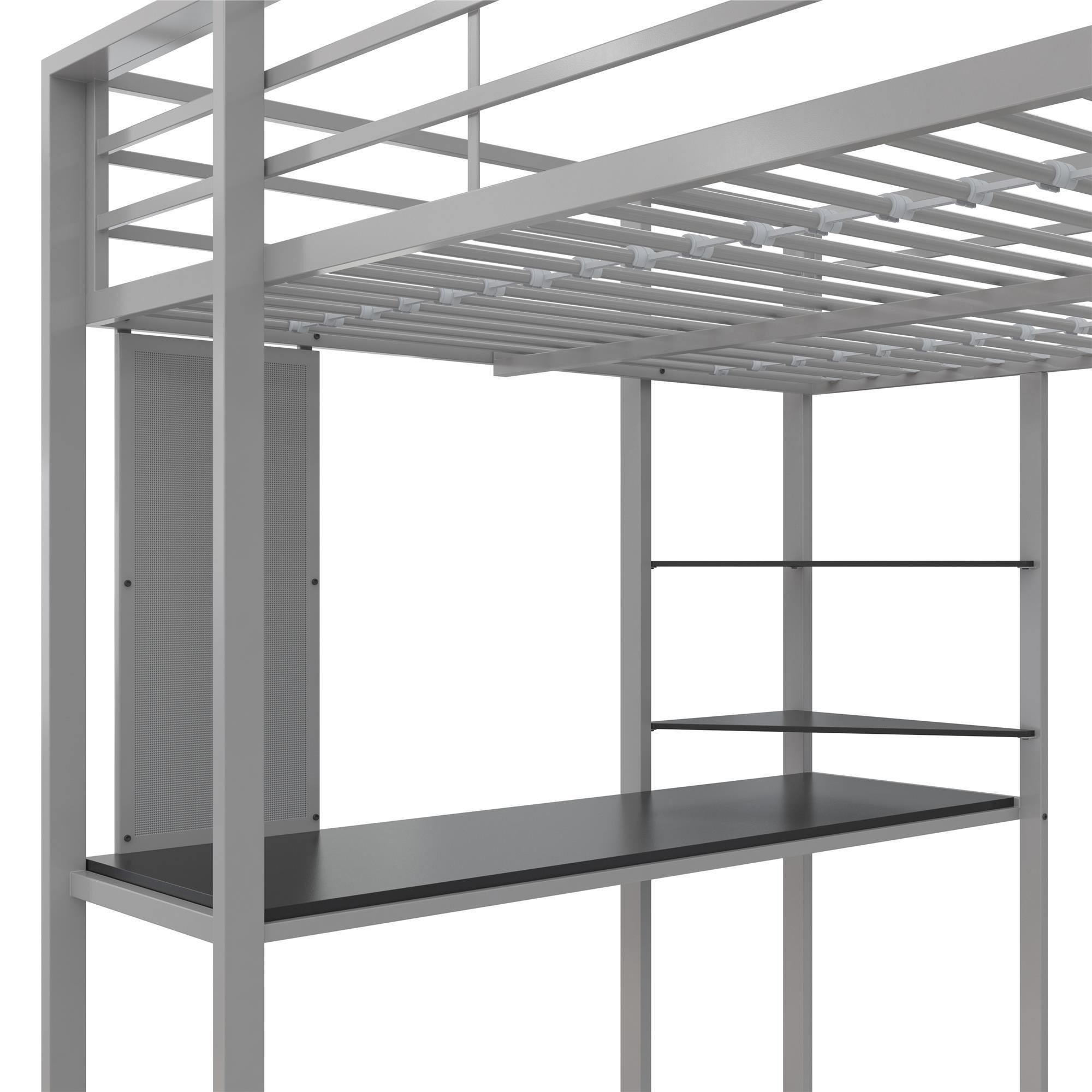 Dhp abode loft bed silver full store