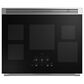 Monogram 36" INDUCTION RANGE W/5.75 CF PRECISE CONVECT OVEN | NFM