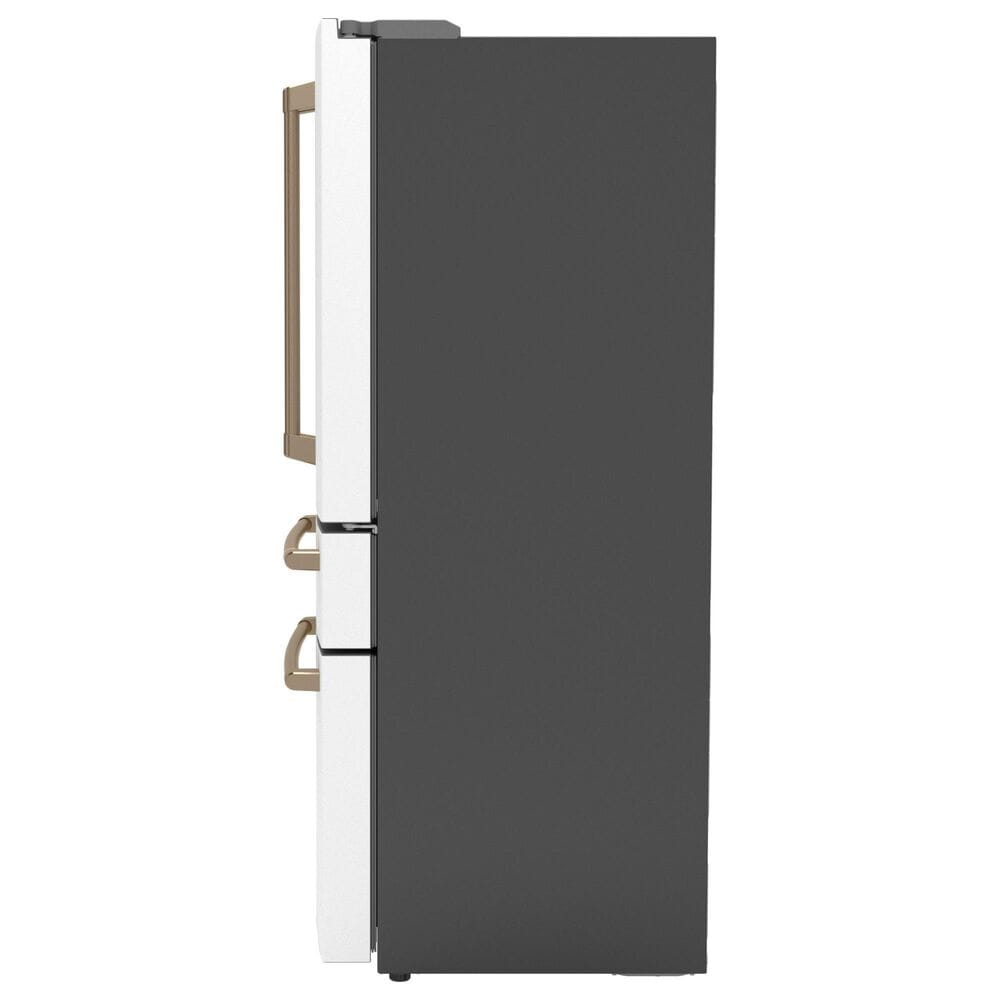 Cafe 22.3 Cu. Ft. 4-Door French Door Refrigerator in Matte White