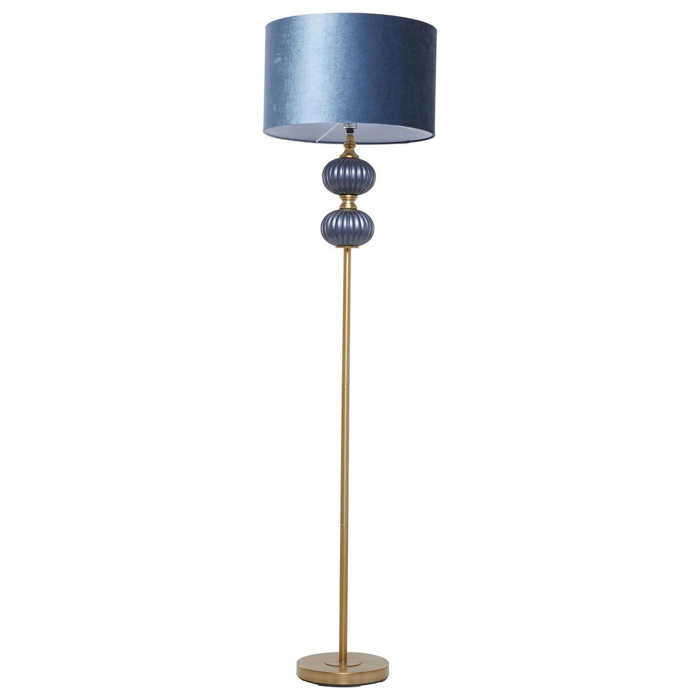 Maple and Jade 69" Floor Lamp in Gold | NFM