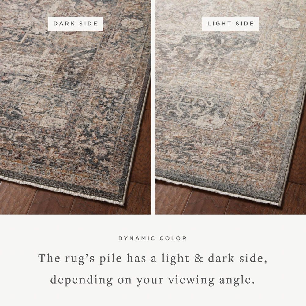 Loloi Lyra 11'6" x 15'7" Denim and Sand Area Rug | NFM