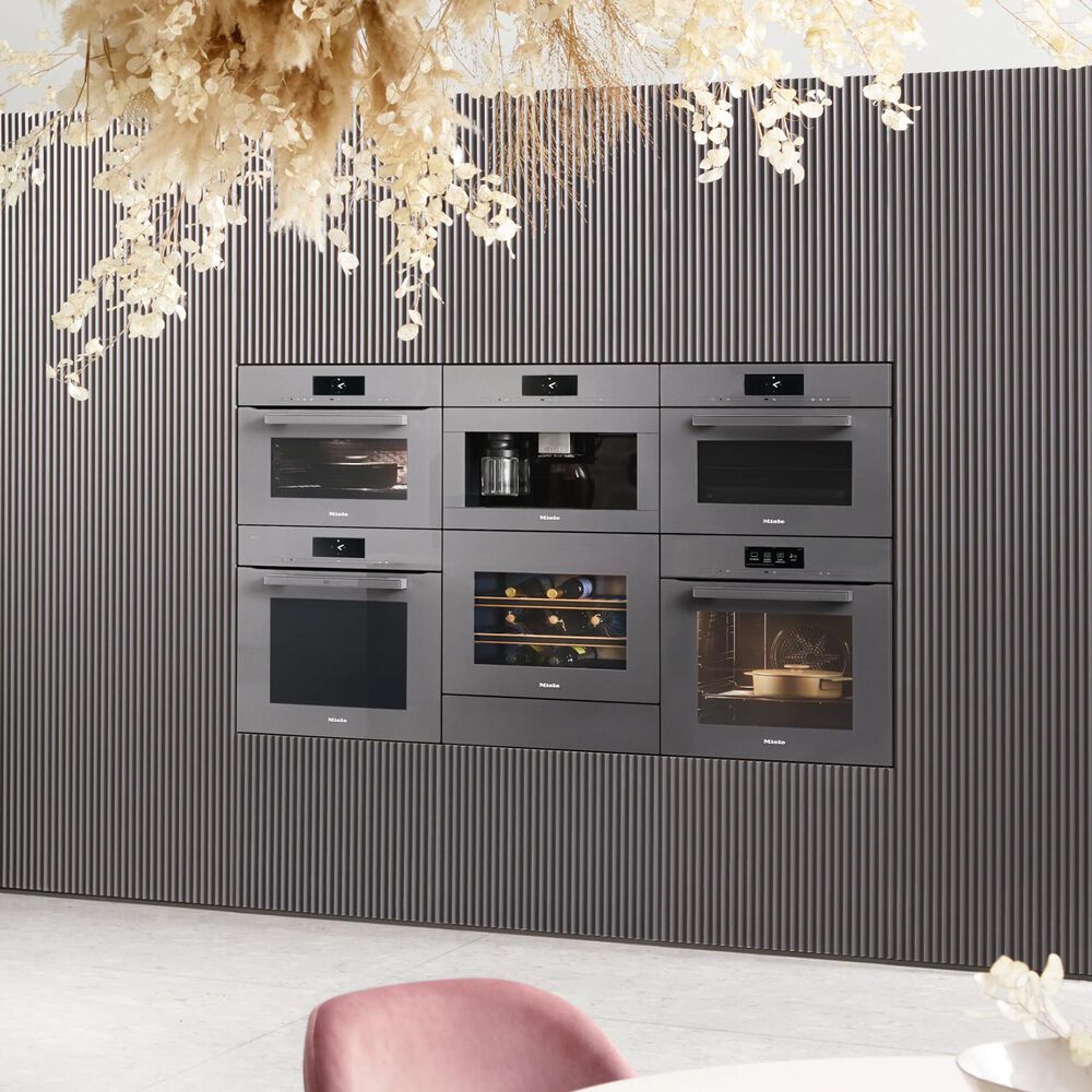 Miele 24" Electric Wall Oven with Convection in Graphite Grey | Shop NFM