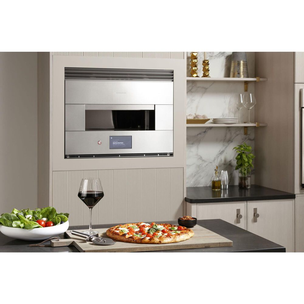 Monogram 30" Smart Flush Hearth Electric Single Wall Oven in Stainless ...