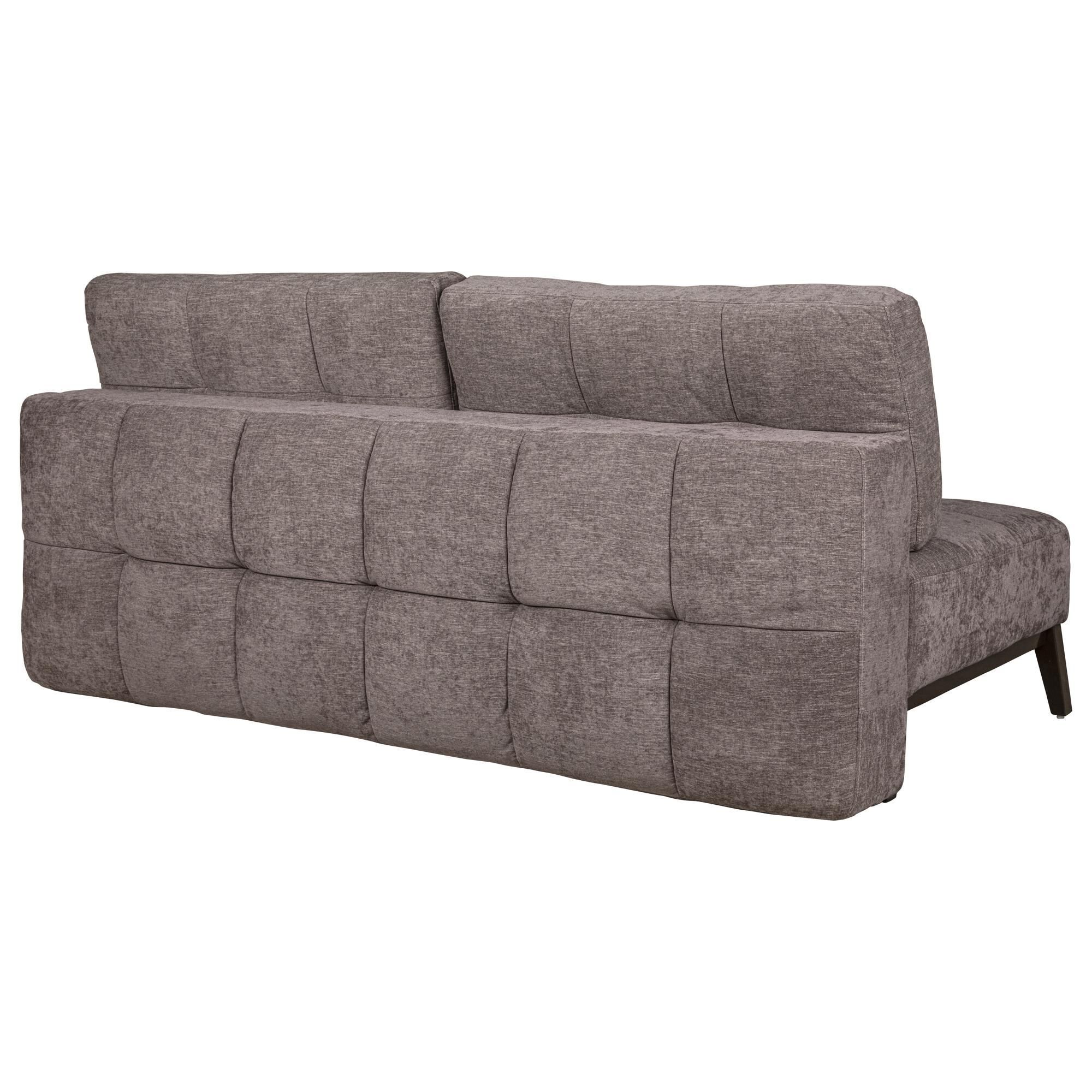 Serta Stanton Stationary Convertible Sofa in Brown