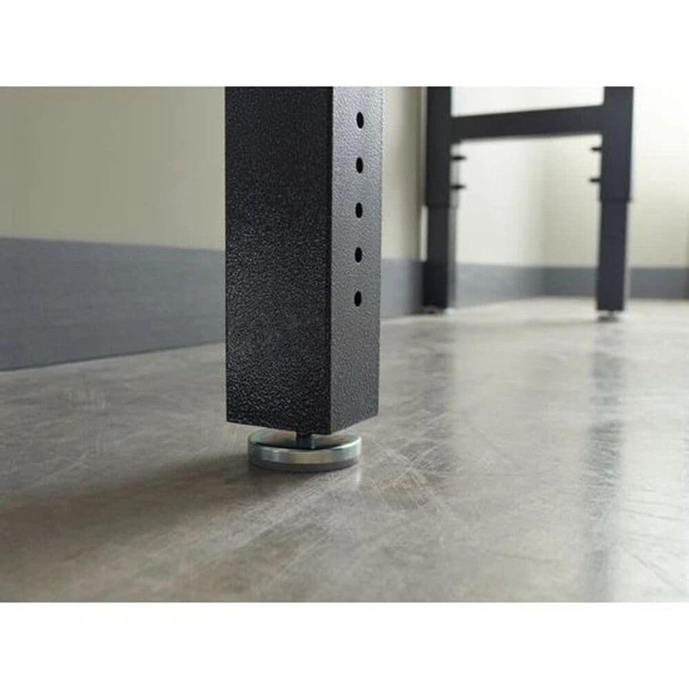 Gladiator 6' Adjustable Height Hardwood Workbench in Hammered Granite ...