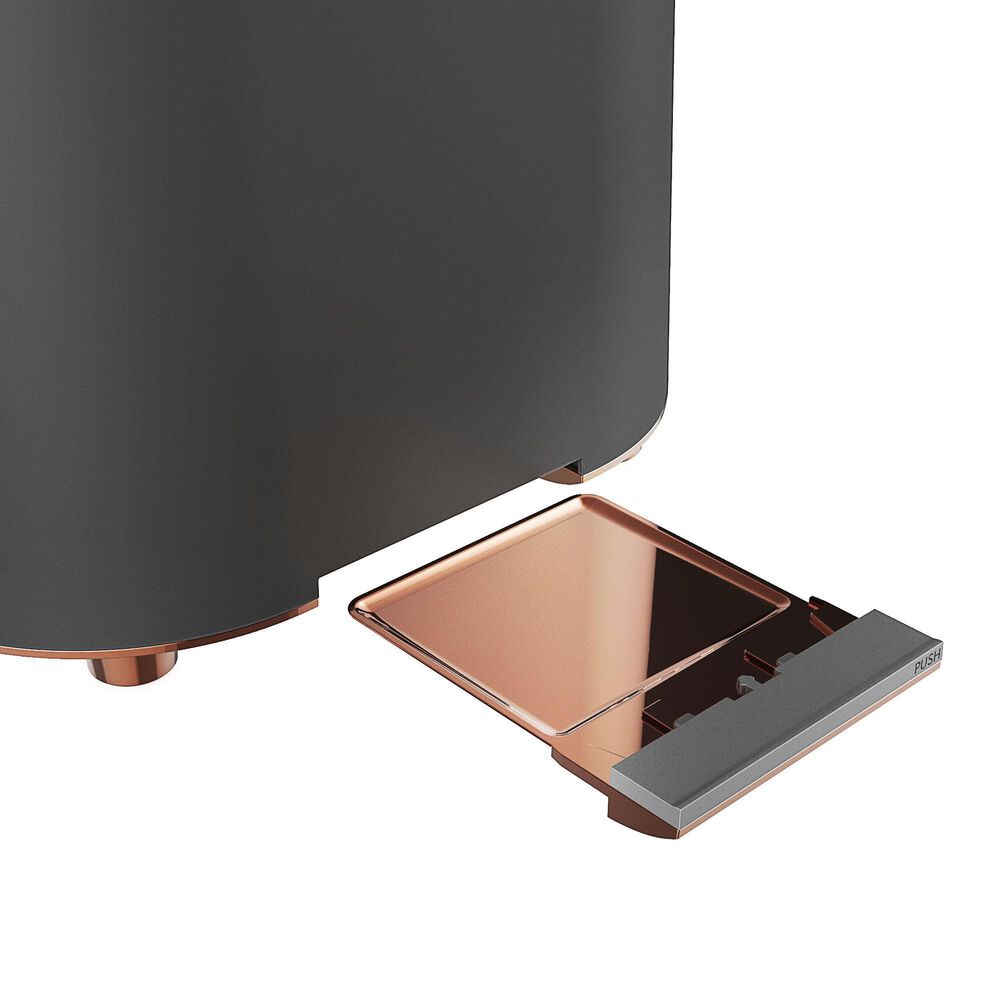 Cafe Specialty 2-Slice Toaster in Matte Black | NFM