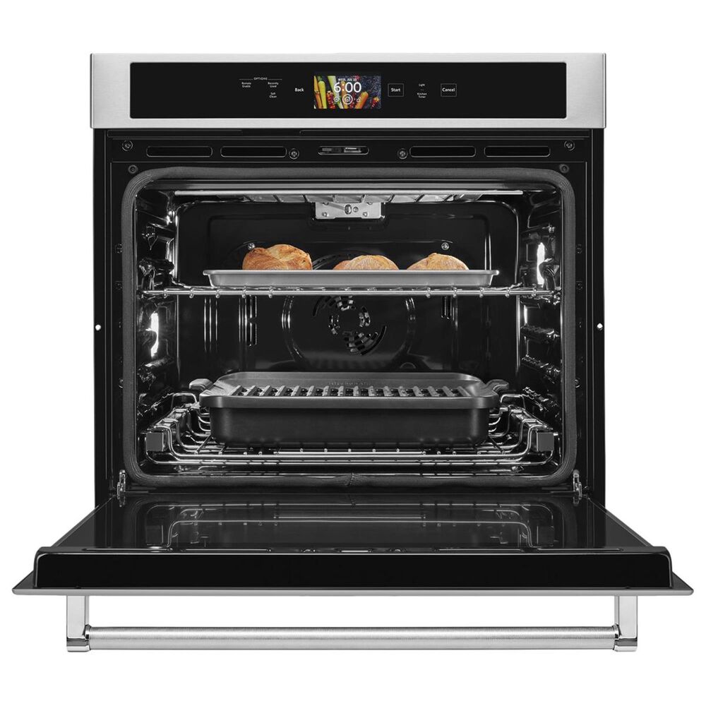 KitchenAid 30" Single Wall Oven in Stainless Steel | Nebraska Furniture ...