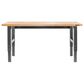 Gladiator 6' Adjustable Height Hardwood Workbench in Hammered Granite ...