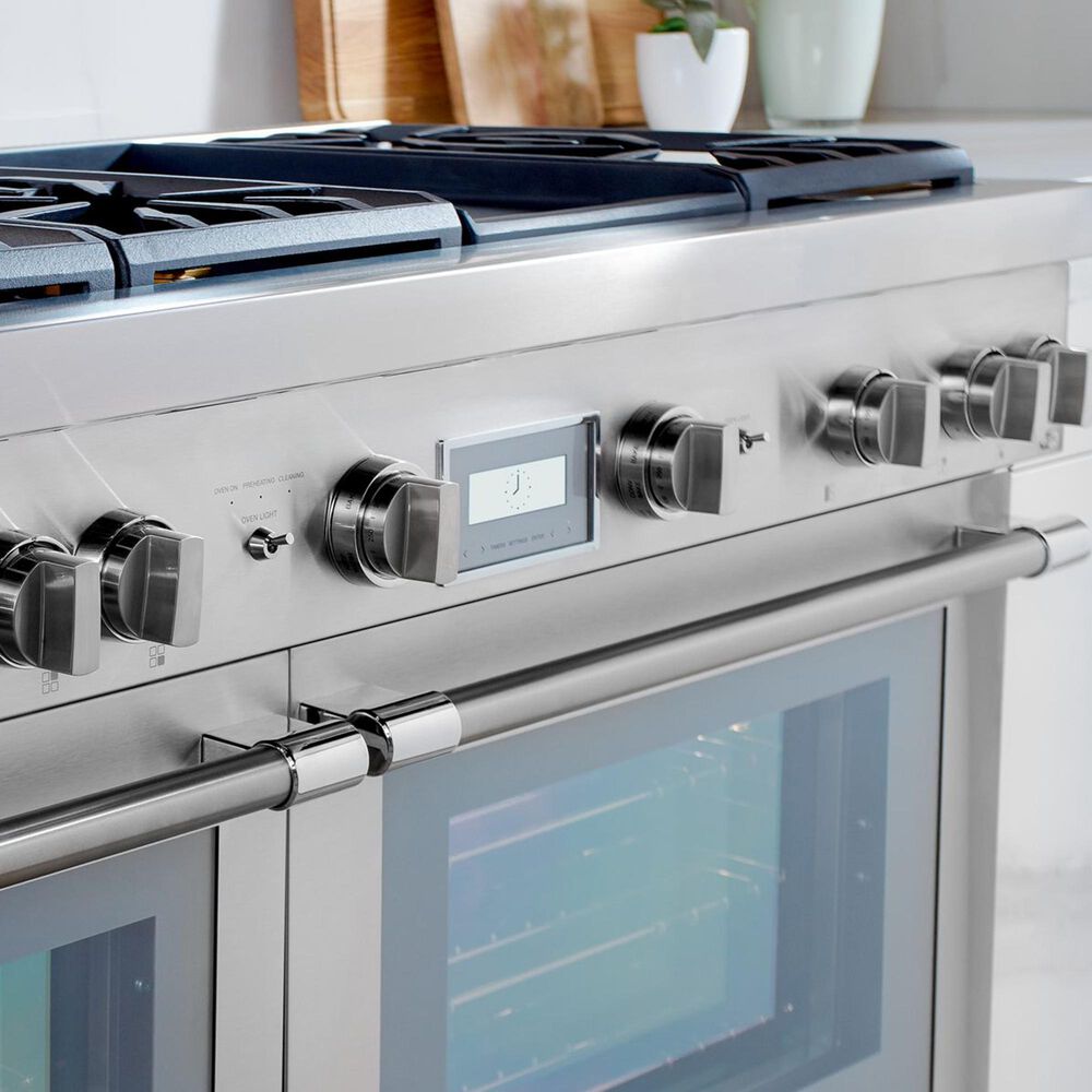 Thermador 60" Pro Grand Dual Fuel Range with 6 Burners and Griddle in ...