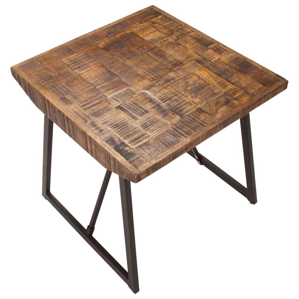 Crystal City Walden End Table in Tobacco | Nebraska Furniture Mart