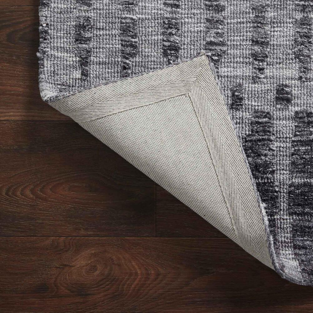 Justina Blakeney x Loloi Yeshaia 2'6" x 7'6" Grey and Charcoal Runner ...