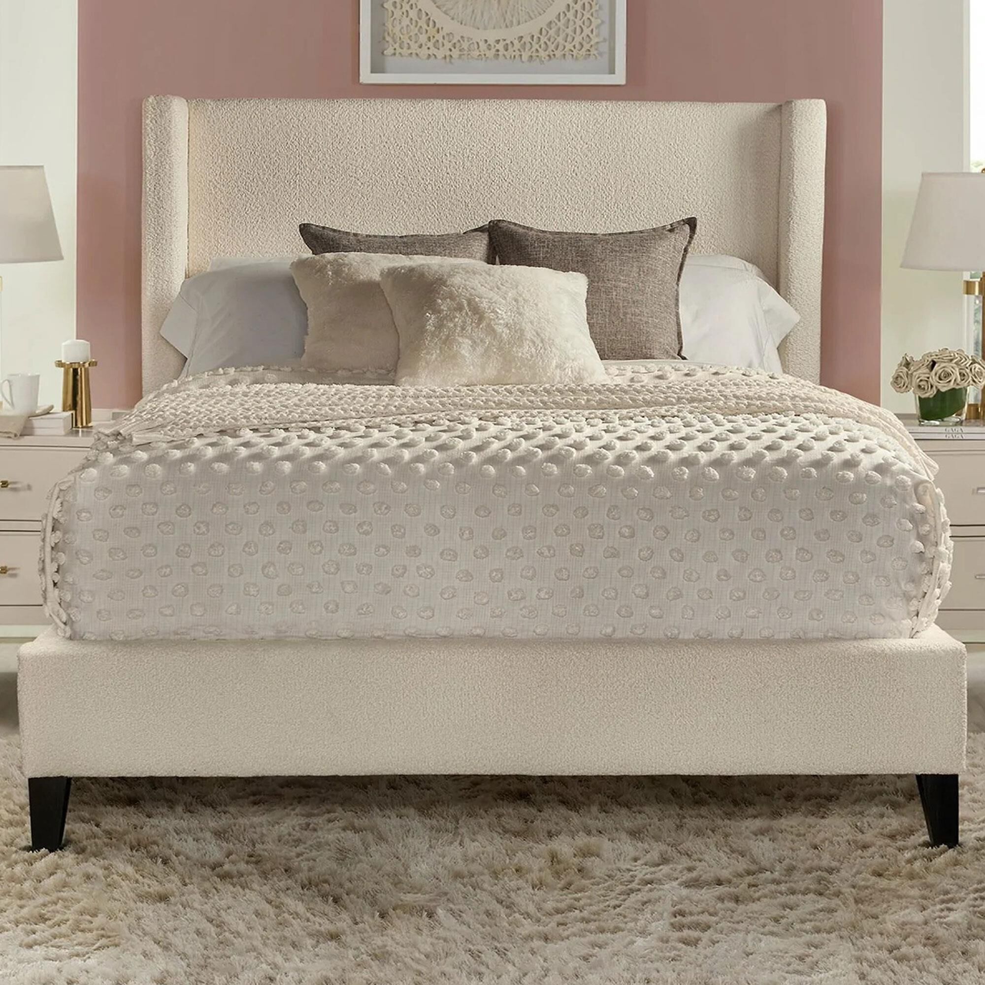 Ivory bed frame store