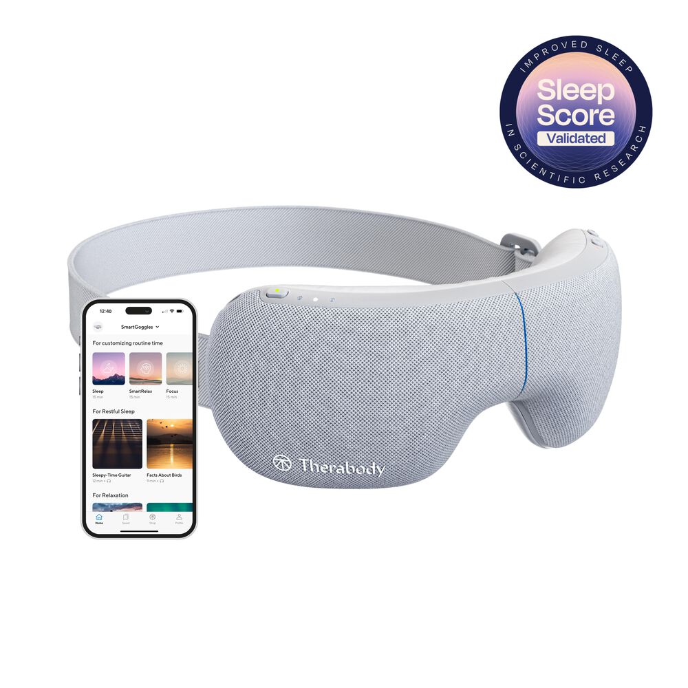 Therabody Smart Goggles in White | NFM