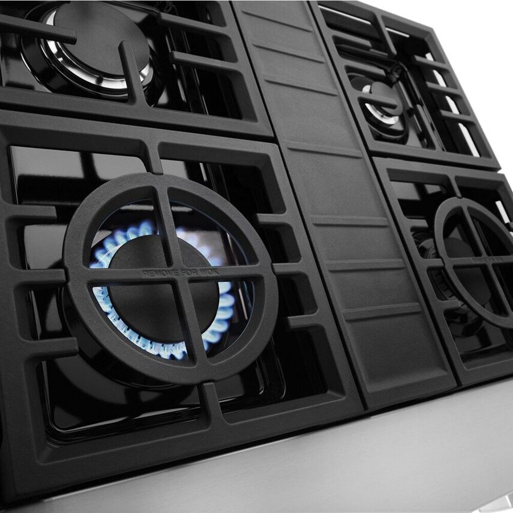 KitchenAid 30" Commercial Gas 4-Burner Cooktop in Stainless Steel ...
