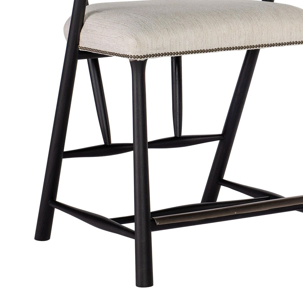 Hooker Furniture Linville Falls Stack Rock Counter Stool in Black ...