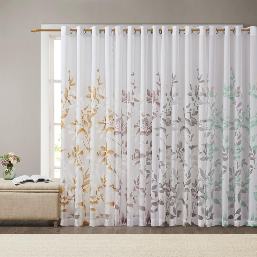 Hampton Park Cecily 95" x 50" Curtain Panel in Mauve | NFM