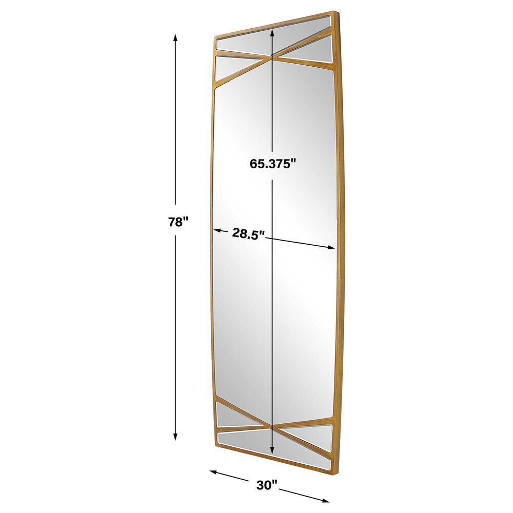 Uttermost Gentry Mirror in Antique Gold | NFM