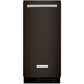 KitchenAid 15" Automatic Ice Maker with Drain Pump in PrintShield Black ...