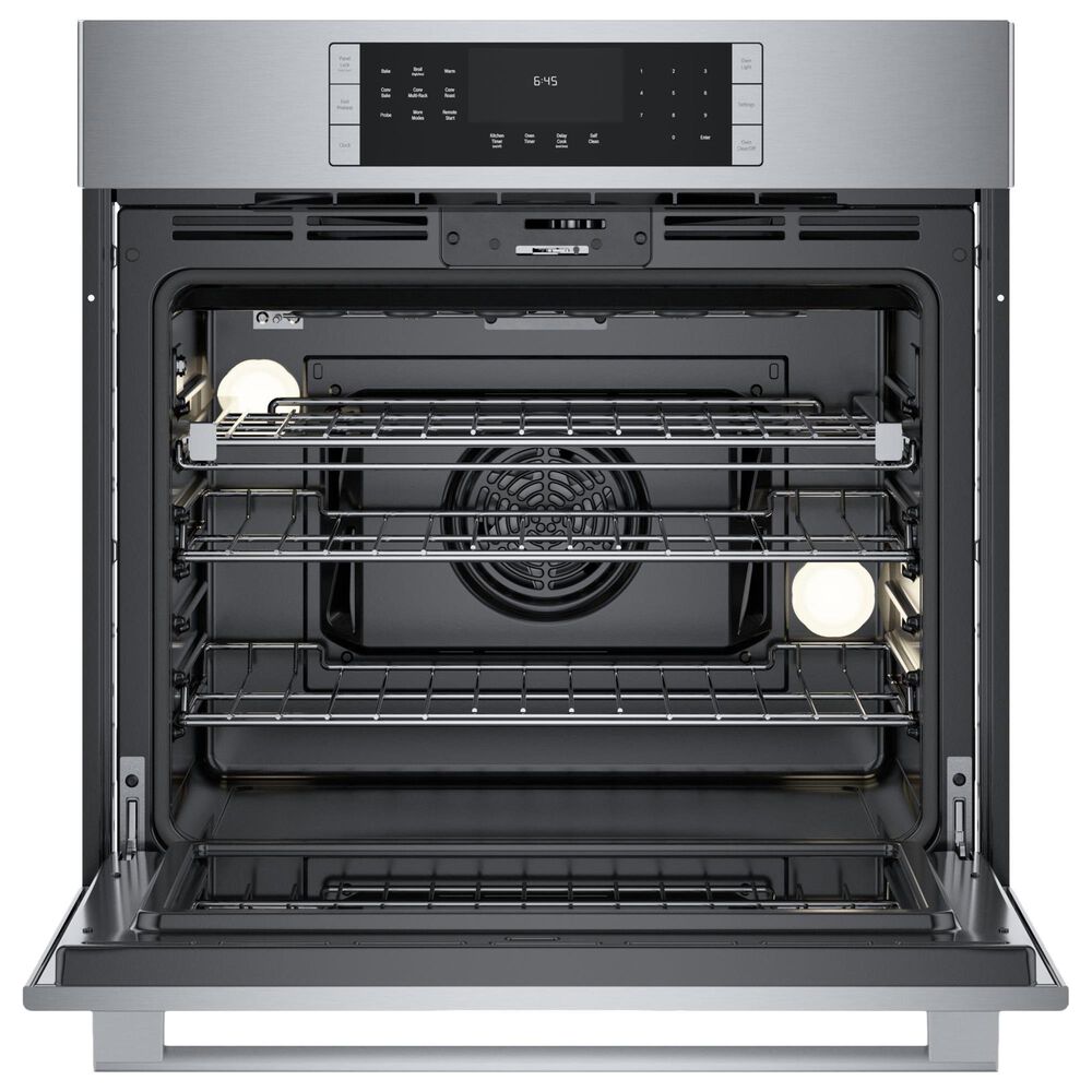 Bosch 800 Series 30" Built-In Single Electric Convection Wall Oven in Stainless Steel | Shop NFM