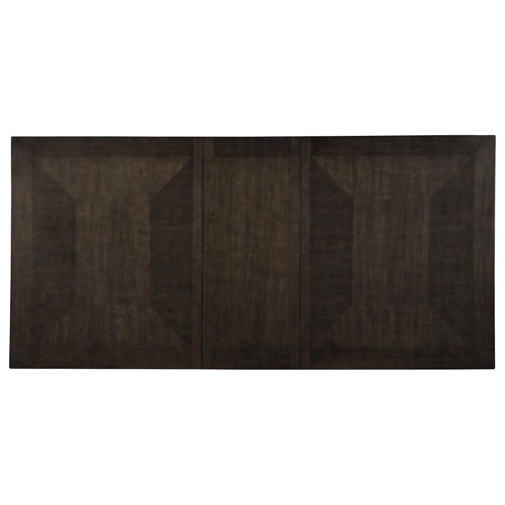 Ashley Hyndell Rectangular Dining Table in Dark Espresso Brown - Table Only