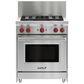 Wolf 30" Gas Range (Liquid Propane) | Nebraska Furniture Mart