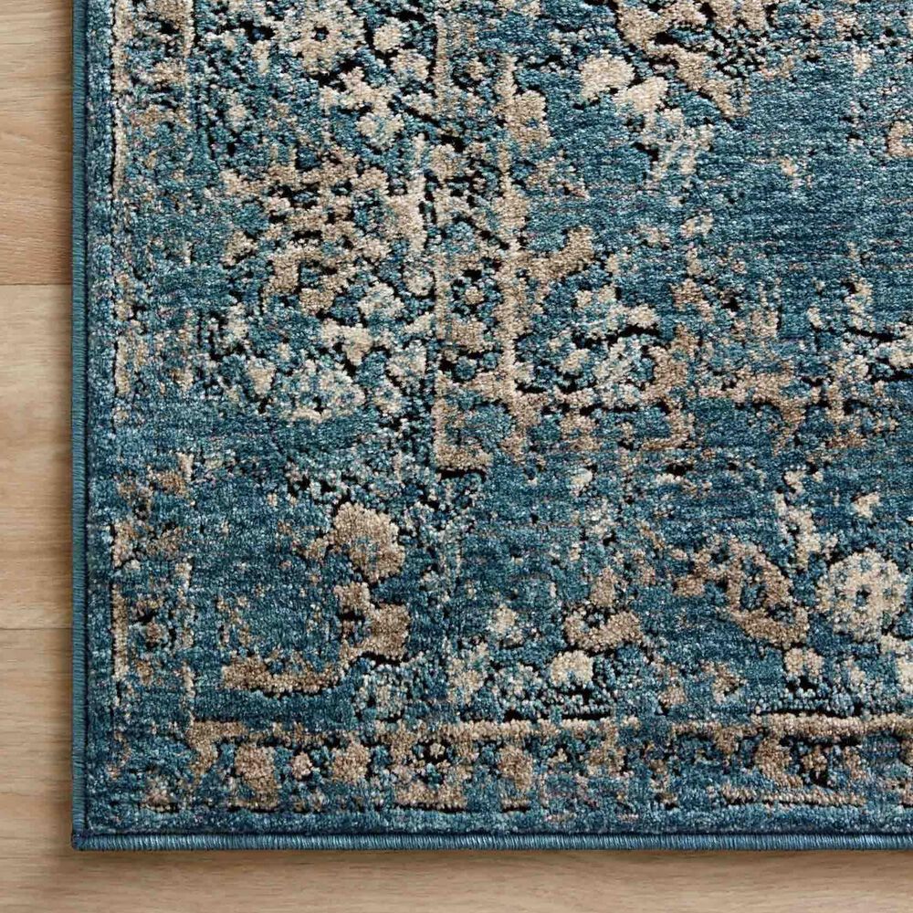 Loloi Millennium MV-05 2'8" x 10'6" Blue and Taupe Runner | Shop NFM