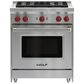 Wolf 30" Gas Range (Liquid Propane) | Nebraska Furniture Mart