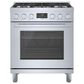 Bosch 30" Freestanding Dual Fuel Range in Stainless Steel | NFM