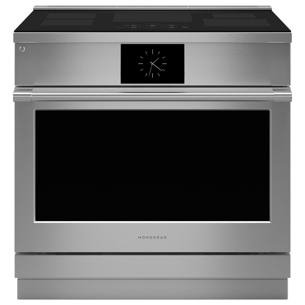 Monogram 36" INDUCTION RANGE W/5.75 CF PRECISE CONVECT OVEN | NFM