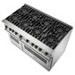 Viking Range 48" Gas Range with 8 Burners in Stainless Steel | Shop NFM