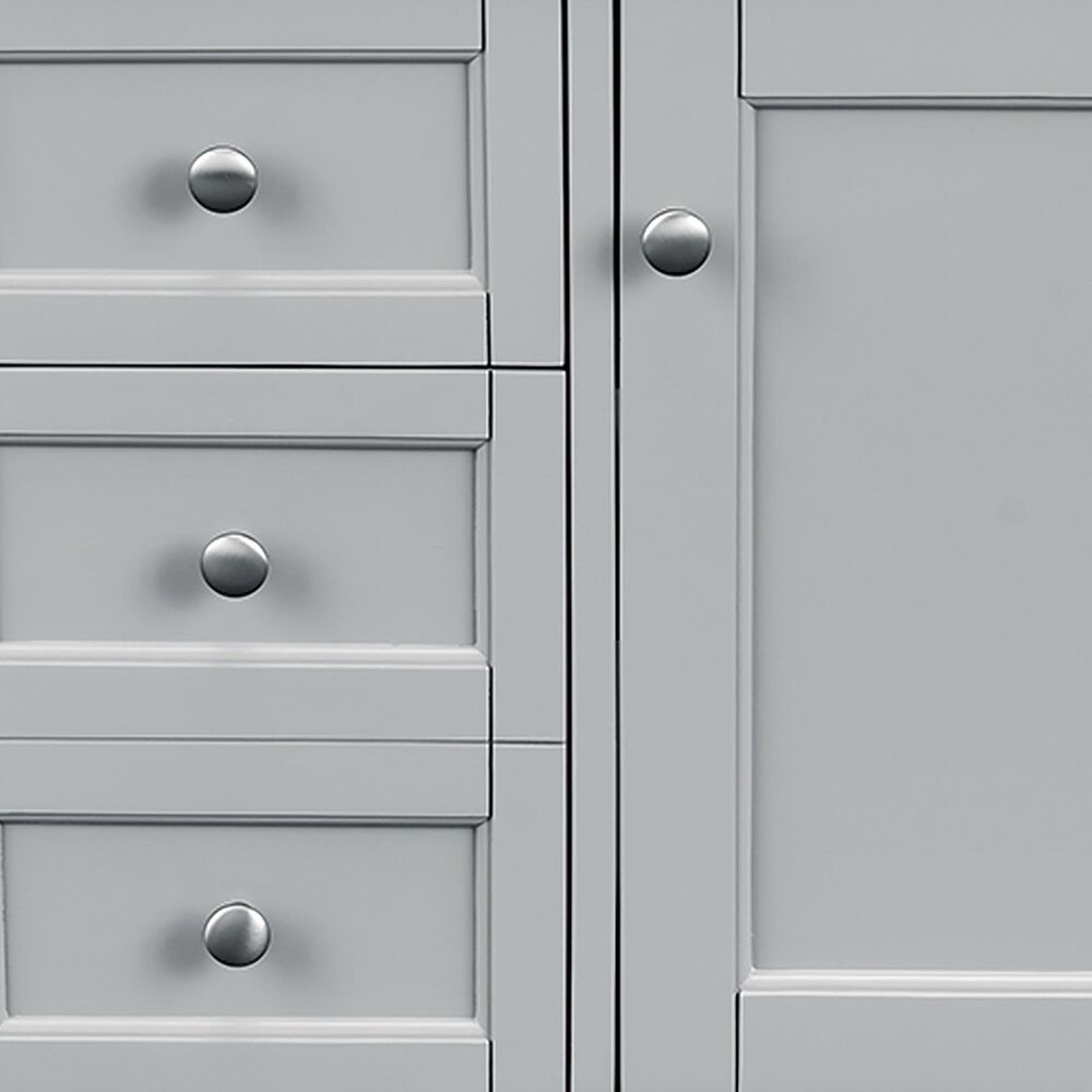 James Martin Brittany 30" Single Bathroom Vanity in Urban Gray with 3 ...