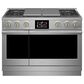Monogram 48" Dual-Fuel Professional Range with 4 Burners, Grill and ...
