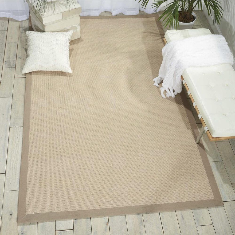Nourison Sisal Soft SSF01 5' x 8' Eggshell Area Rug | Shop NFM
