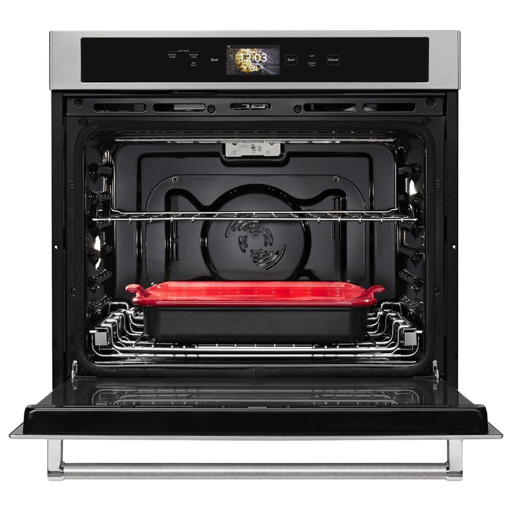 KitchenAid 30" Single Wall Oven in Stainless Steel | Nebraska Furniture ...