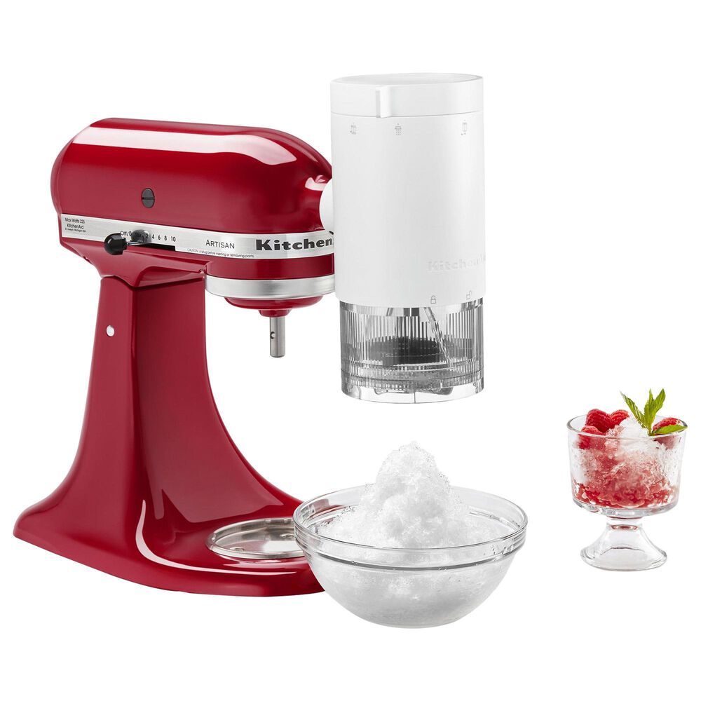KitchenAid Shave Ice Attachment in White | Shop NFM