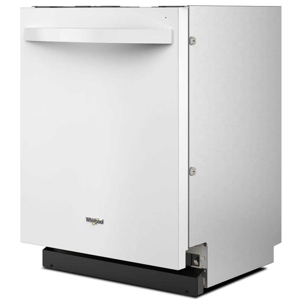 Whirlpool 24" Built In Dishwasher with 3rd Rack in White | NFM