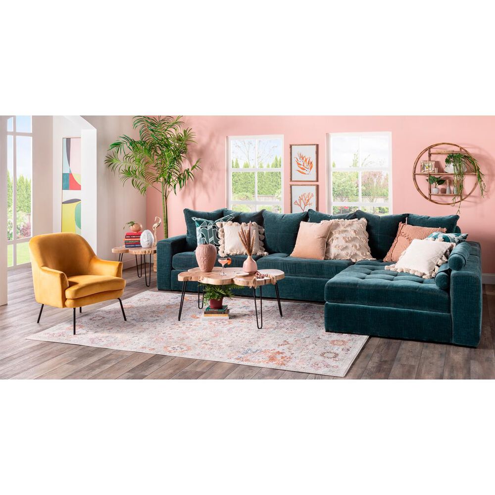Jonathan Louis Sofa With Chaise | Baci Living Room
