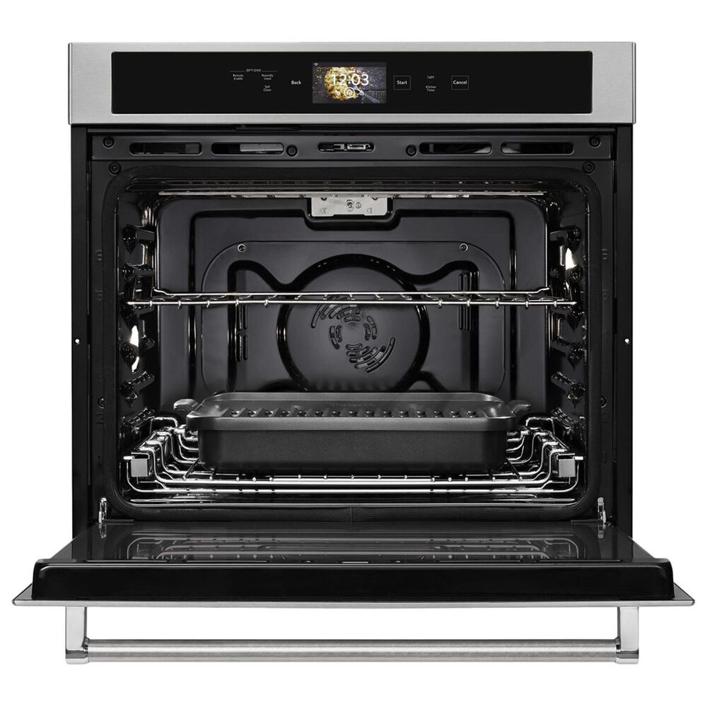 KitchenAid 30" Single Wall Oven in Stainless Steel | Nebraska Furniture ...