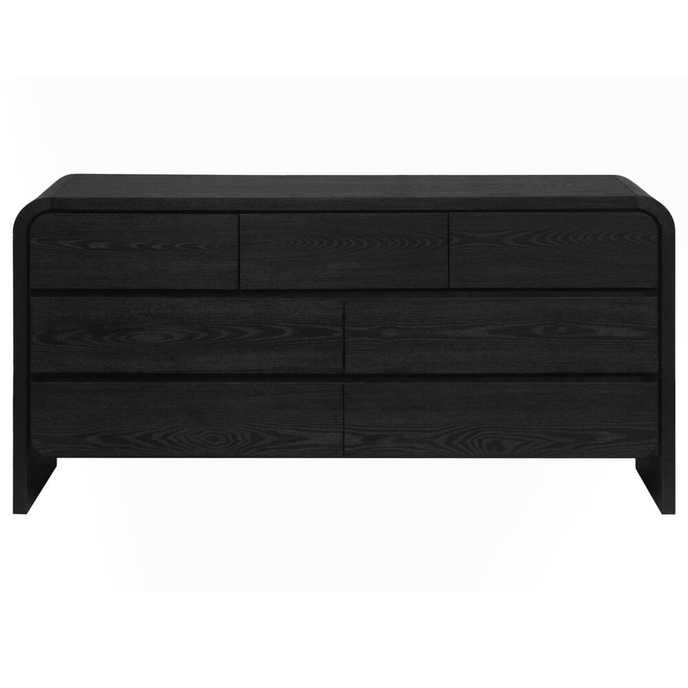 Urban Home Elora 4-Piece Queen Bedroom Set in Jet Black | NFM