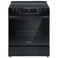 Frigidaire 30" Front Control Electric Range In Black | NFM