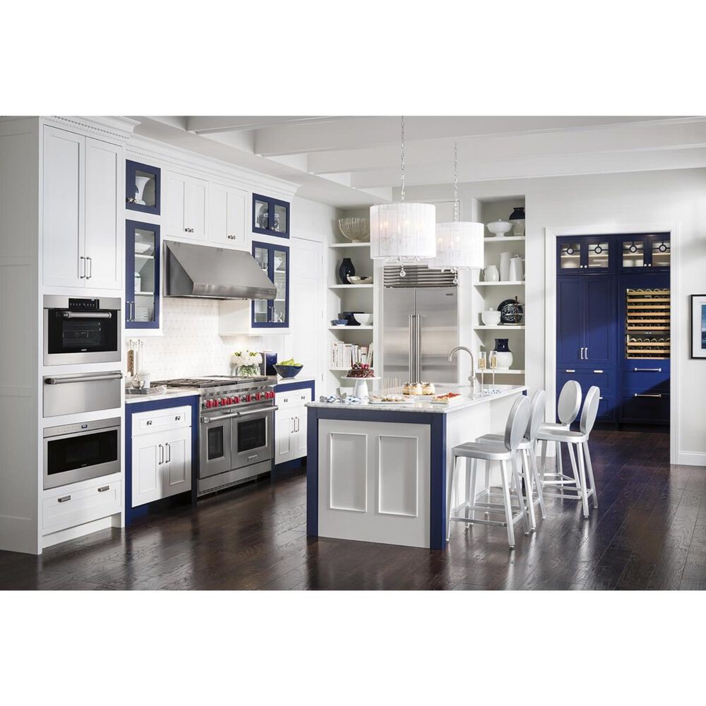 Wolf 48" Freestanding Gas Range | Nebraska Furniture Mart