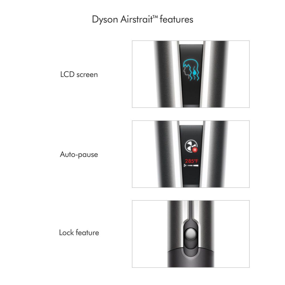 Dyson Airstrait Straightener In Nickel and Copper | NFM